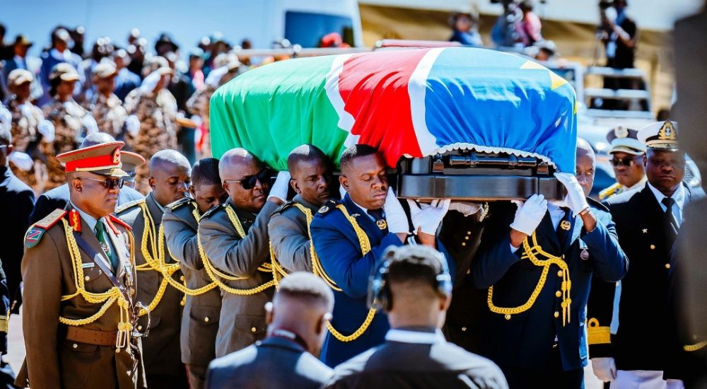 Namibiya yashyinguye Sam Nujoma, umuyobozi w'ikirenga mu rugamba rwo ...